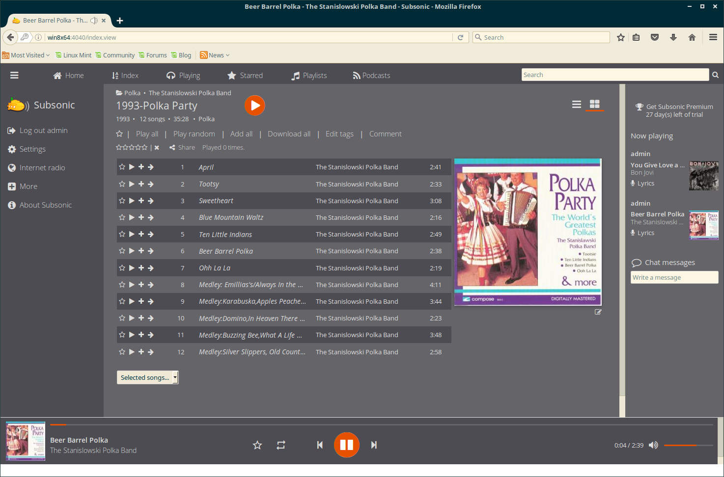 Take Your Music To The Subsonic Level – The Nerd Garden